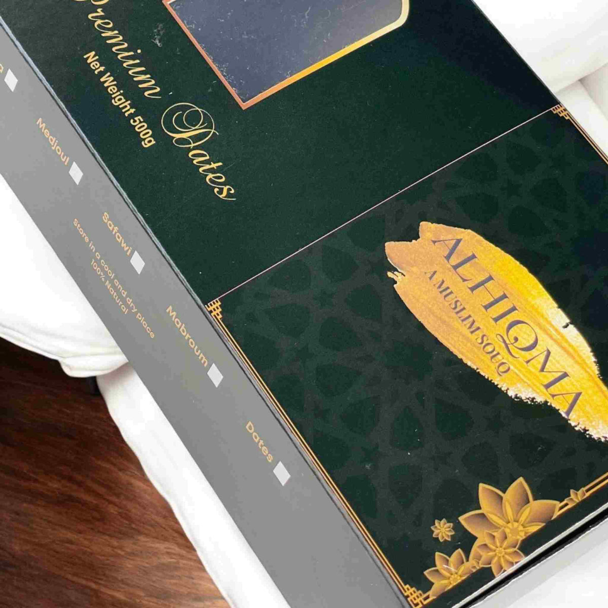 Premium Ajwa Dates Gift Box 500G – AlHiqma