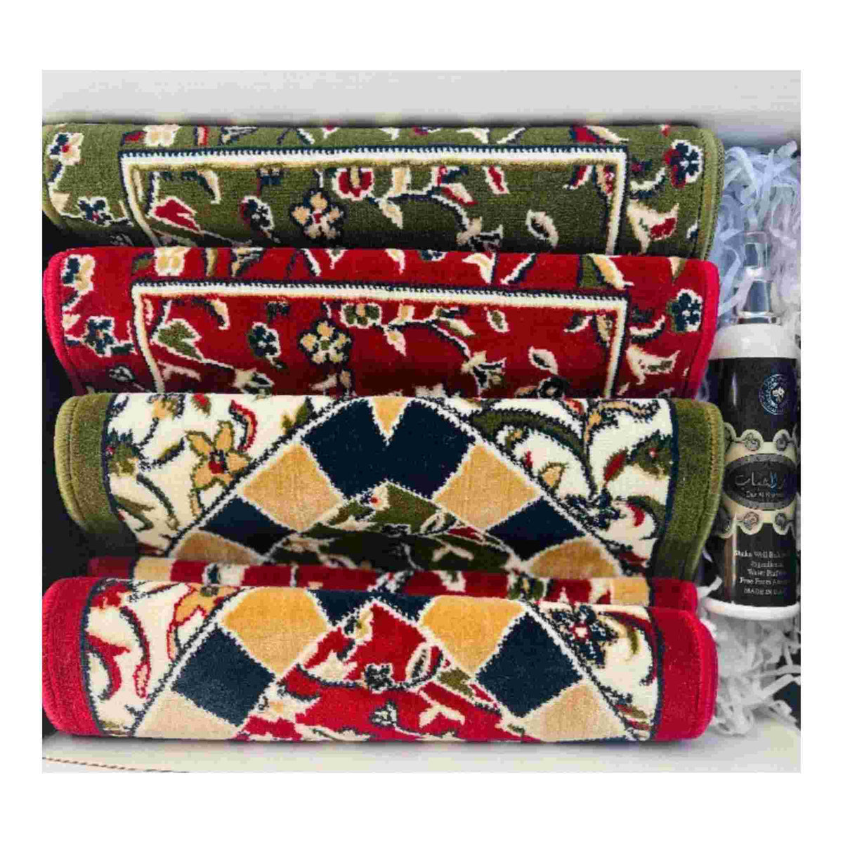 Rawda Mini Prayer Mat Gift Set | Polypropylene Mats | Saudi-Made ...