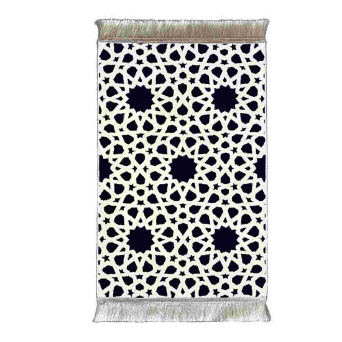 Islamic Pattern Elegance Collection Prayer Mat | Minimalistic Design ...